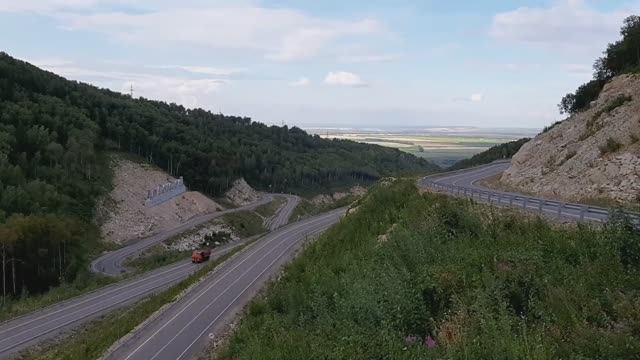 Прокатились по горному серпантину АЛТАЯ. Смотровая площадка, красивые виды.