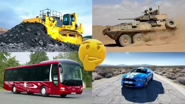 Развивающее видео для детей про спецтехнику и транспорт | Угадай, где правильный ответ! | Выпуск 5