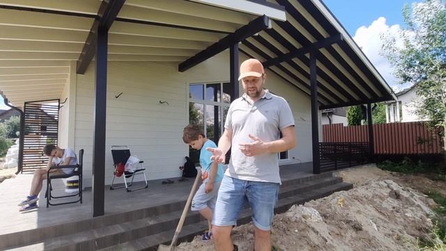 Отзыв заказчиков. Дом в финском стиле с сауной.