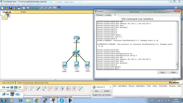 9.Видео уроки Cisco Packet Tracer. Курс молодого бойца. Маршрутизатор