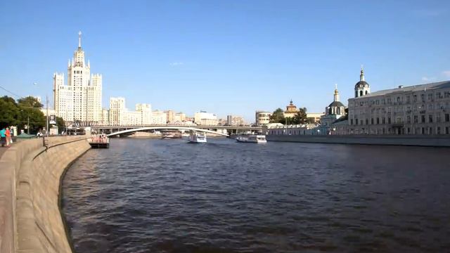 CANON EOS 600D  TimeLaps - Moscow river 2012