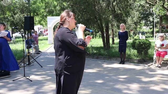 Анна Устинова. Пушкинский день. Арт-клуб "Февраль" в сквере Пушкина.