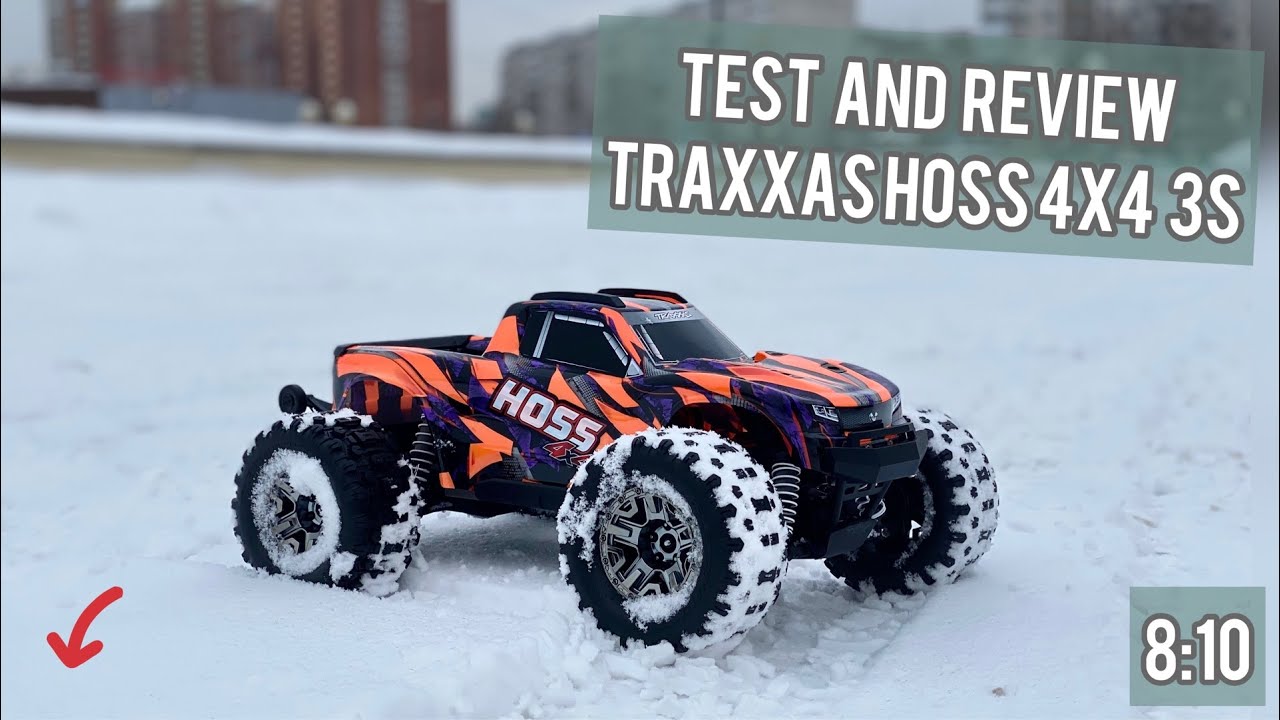 TRAXXAS Hoss review 8:10 ДОСТОЙНО, но МАЛО МОЩНОСТИ | test 3S