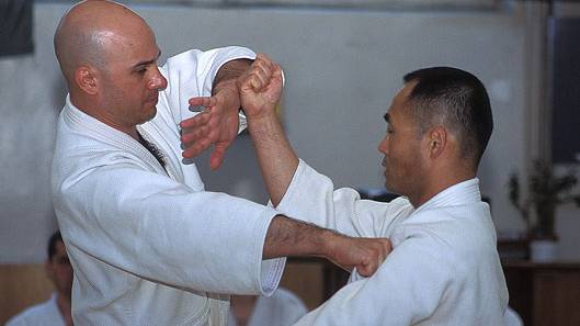 Показательные выступления по Ёсинкан Айкидо Шихана Андо Тсунео и сэнсэя Рустама Каримова