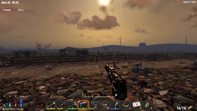 077. 7DtD Alpha 21.2. Classic Style Hardcore. День 46 [20240426]