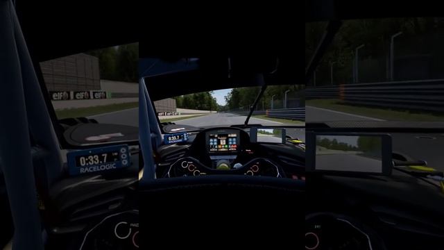 #ACC - Зленая Ламбо-ракета | Monza | Moza R5 | WFHD | Shorts