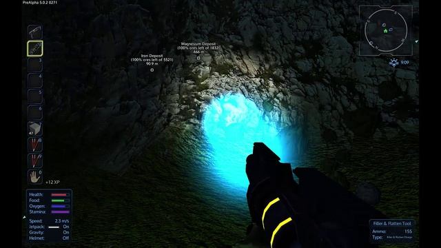 Empyrion 0001. Начало игры. Падаем. Строим начальную базу и выживаем.