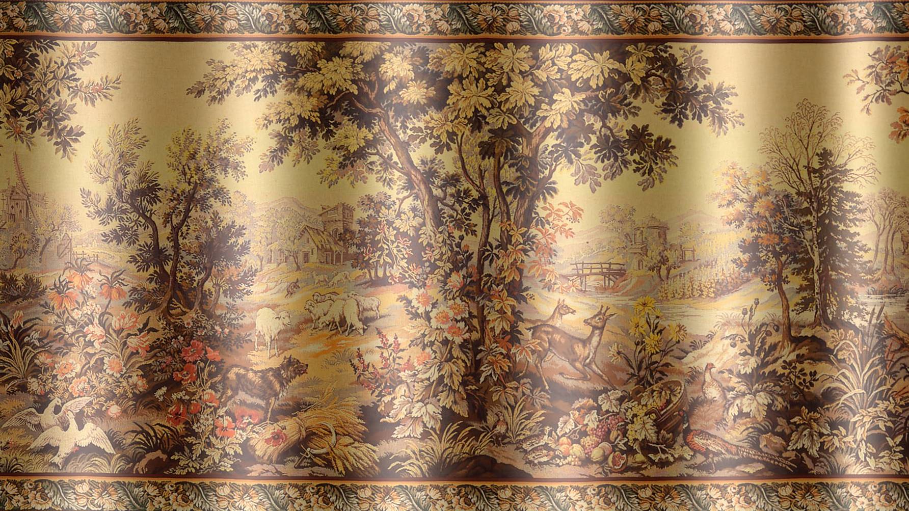 Adobe Photoshop создаем занавес (Мятый гобелен)