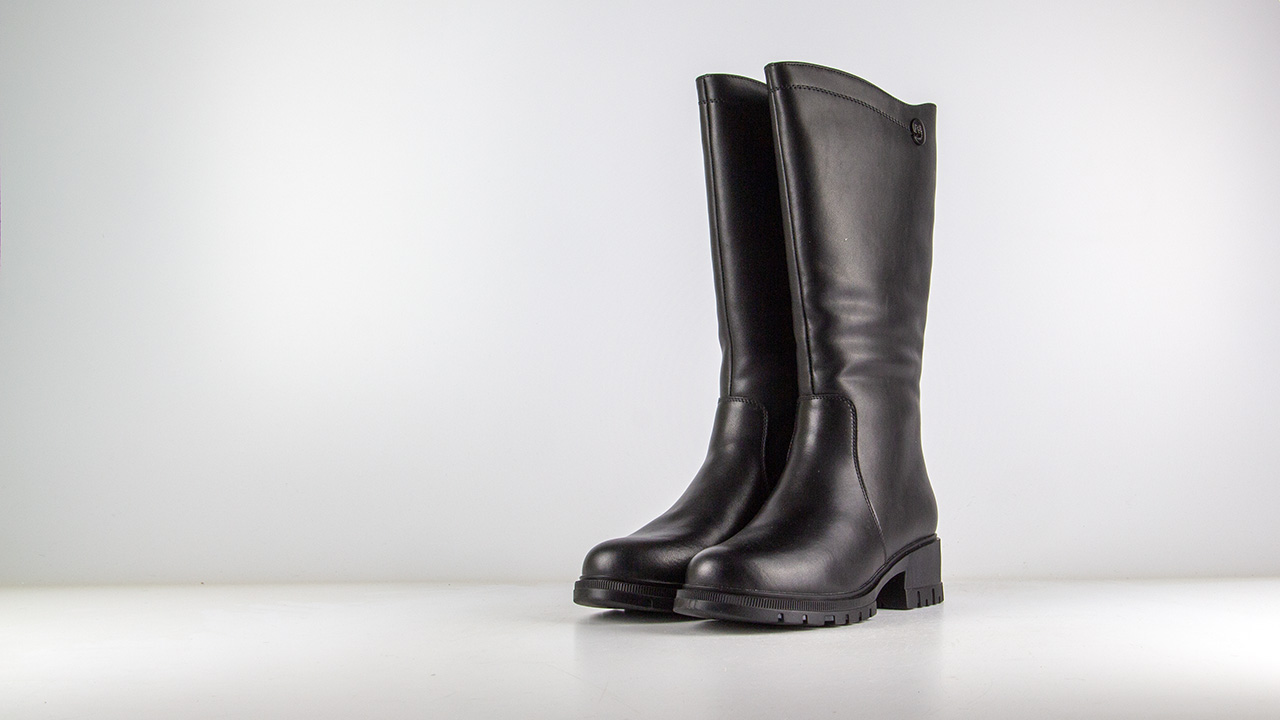 Сапоги Тофа женские черные 600512-6