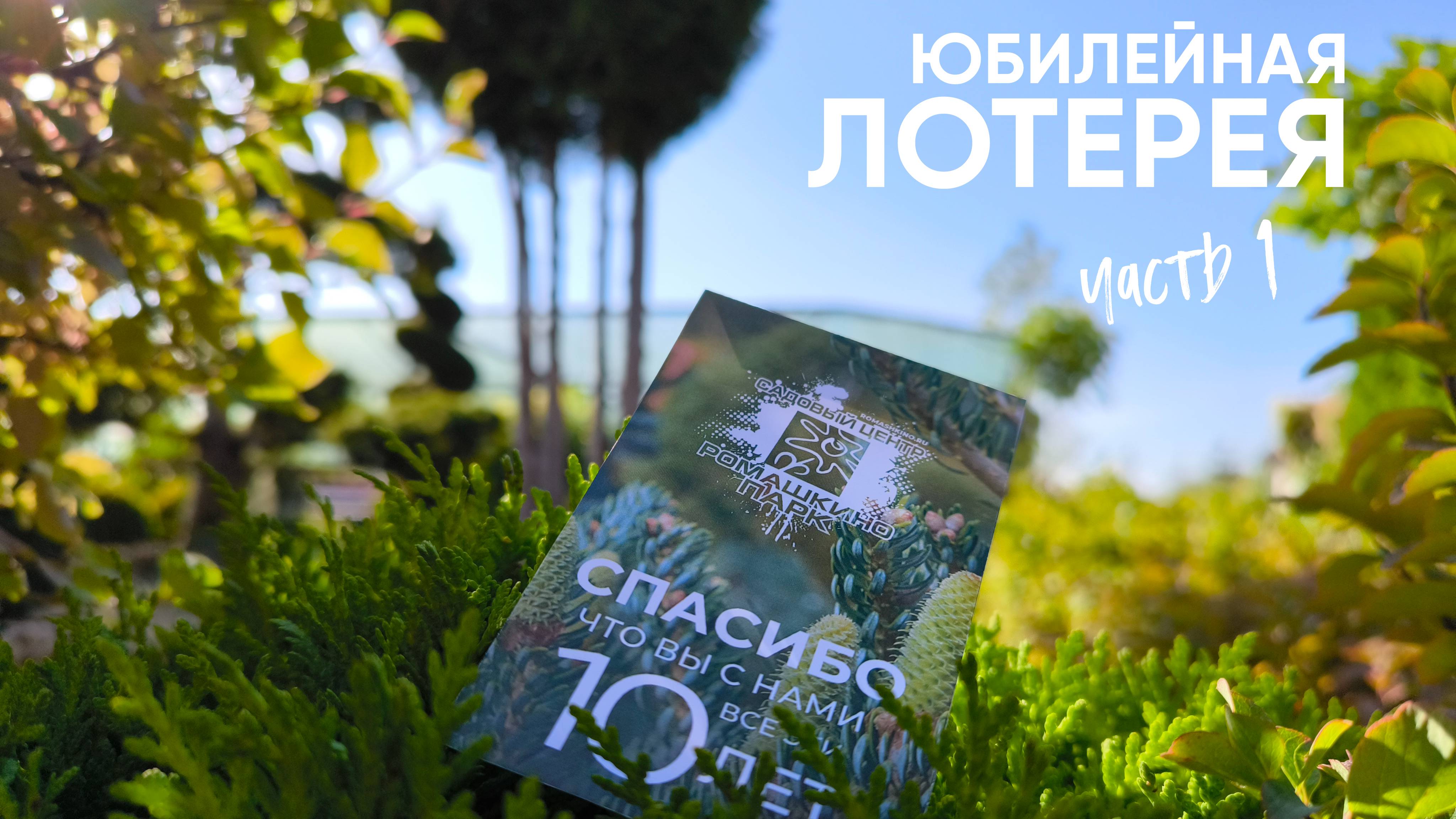 Юбилейная лотерея часть 1: разыгрываем подарки для покупателей!