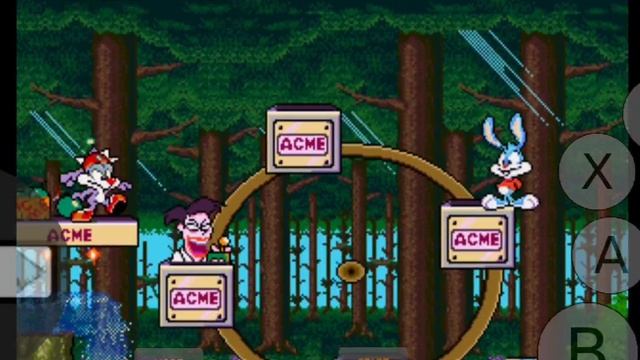 Tiny Toon Adventures второй босс. Игра на Sega