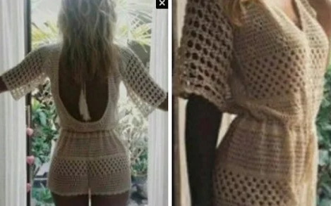 ?1 Вязаная кофточка крючком , расчет, вязаный комбинезон крючком, майка крючком.