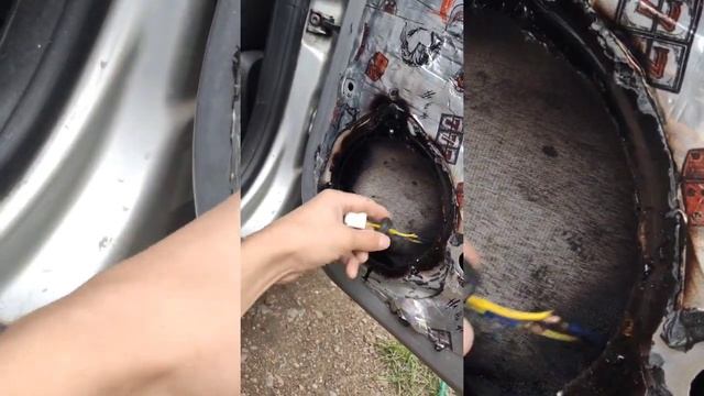 Проблема замена задних динамиков на весте?