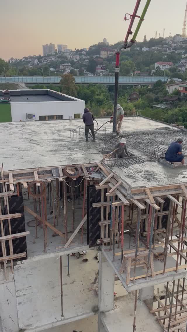 Заливаем 3 этаж