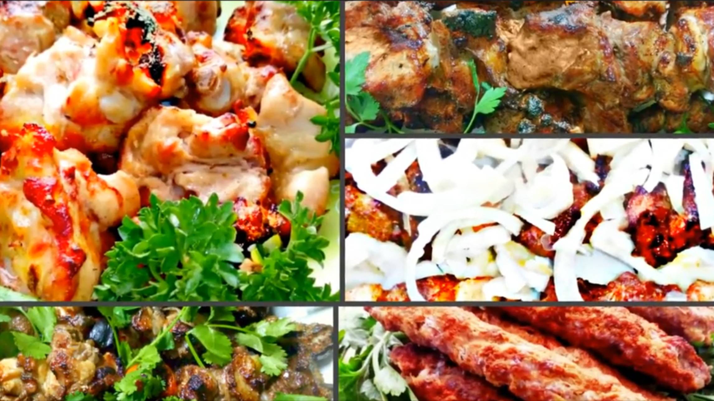 ТОП-5 рецептов шашлыка! Мягкий, сочный и вкусный шашлык!