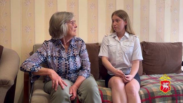 ОМВД России по Симферопольскому району присоединились к видео-эстафете "Скажем мошенникам нет!"