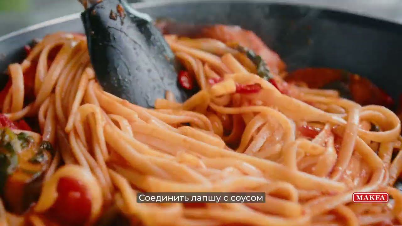 Лапша с овощами