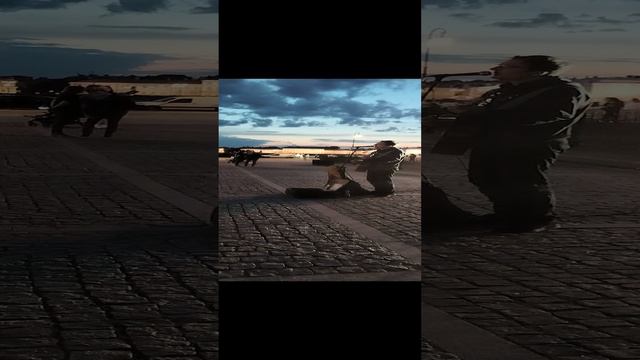 Питер Уличный Музыкант #музыка #кино #цой #питербург