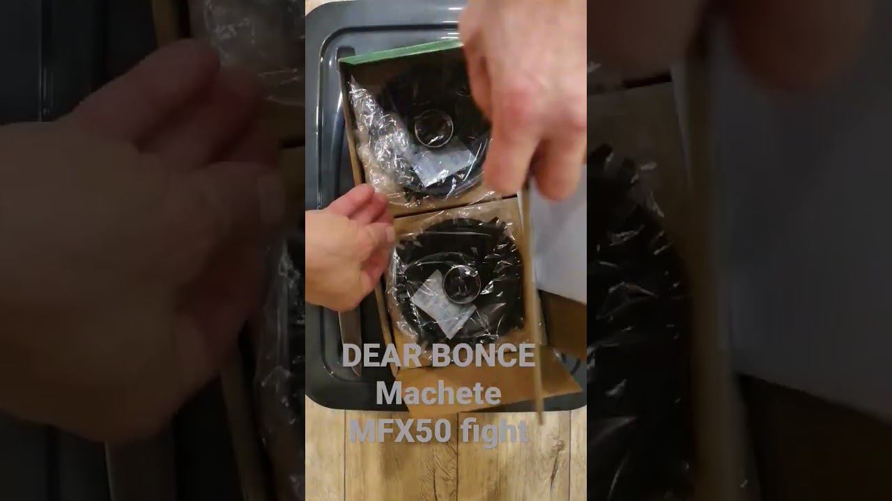 РАСПАКОВКА. динамики Machete MFX50