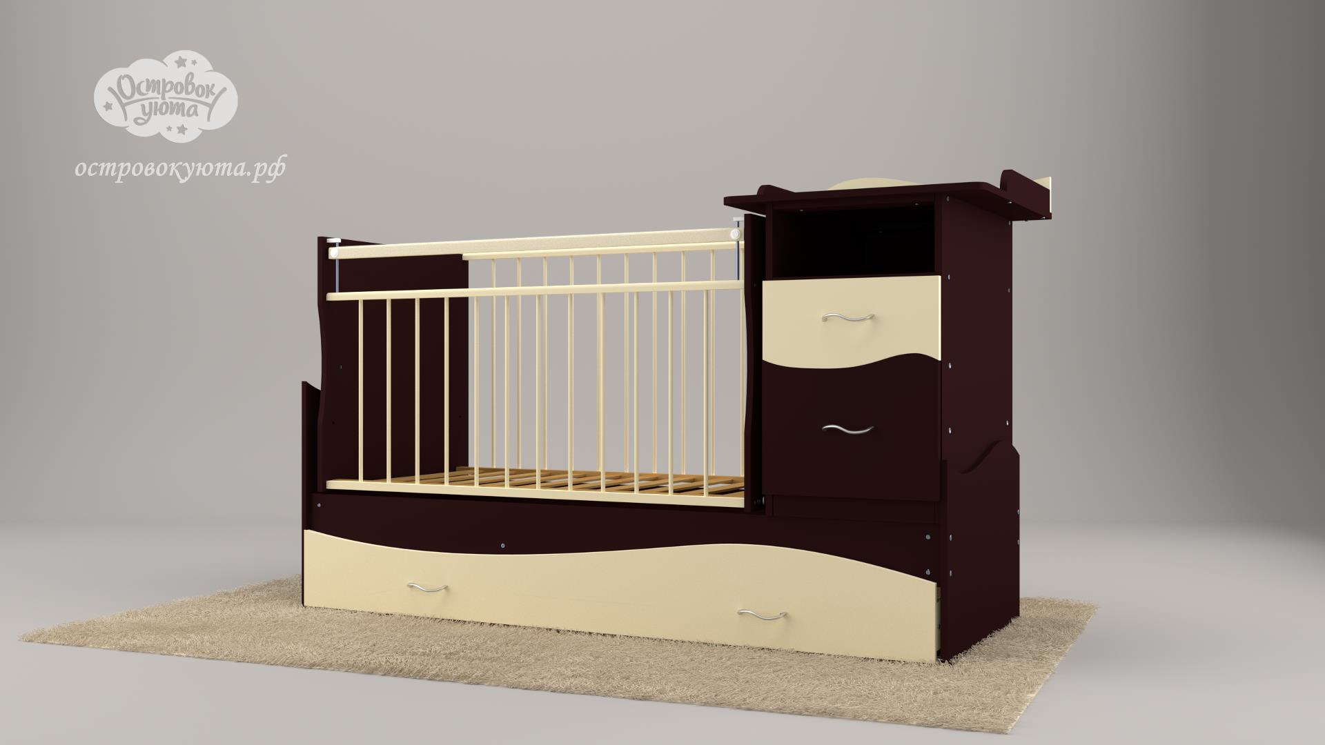 Видеоинструкция по сборке кроватки-трансформера "Чунга-Чанга"