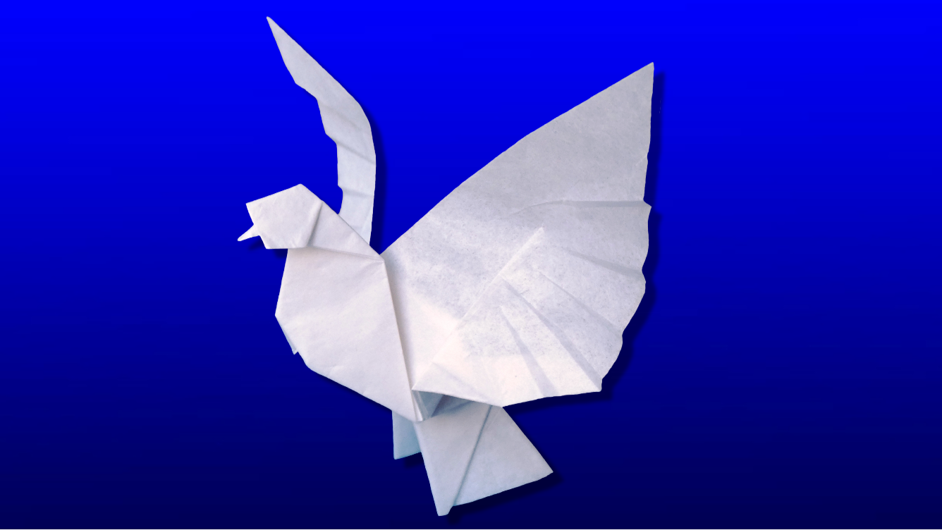 ОРИГАМИ: ?️ Голубь мира ?️