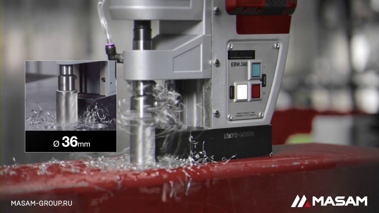 Аккумуляторный магнитный станок EUROBOOR EBM 360