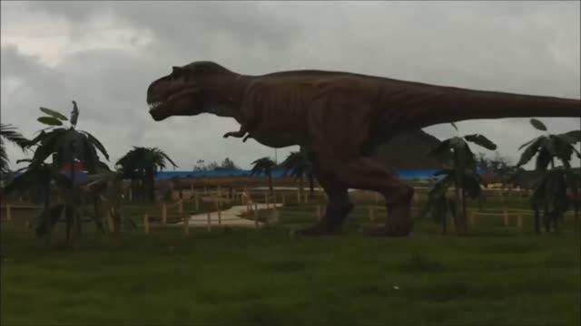 Парк вологодского периода. Динозавры под открытым небом