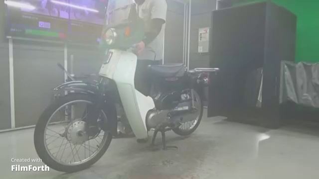 Мотоцикл Honda C50 Super Cub рама AA01 минибайк коммерческий питбайк скуретта багажник пробег 17 т.к