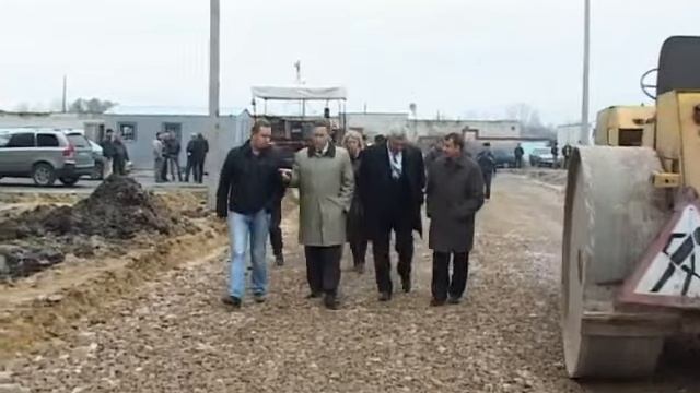 Строительство дома для сирот. Октябрь 2010 год.