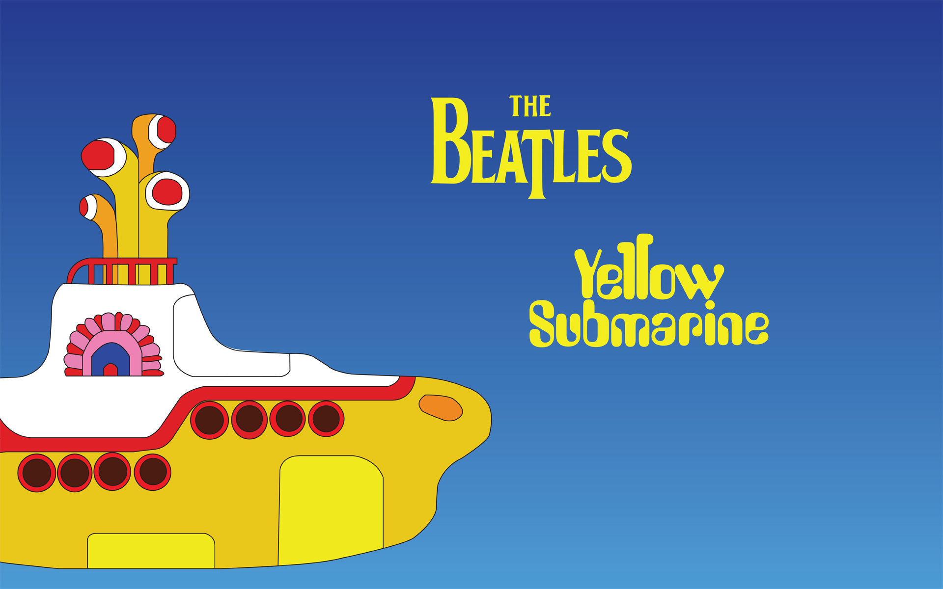 Желтая подводная лодка - Битлз / Yellow Submarine - The Beatles / Yamaha