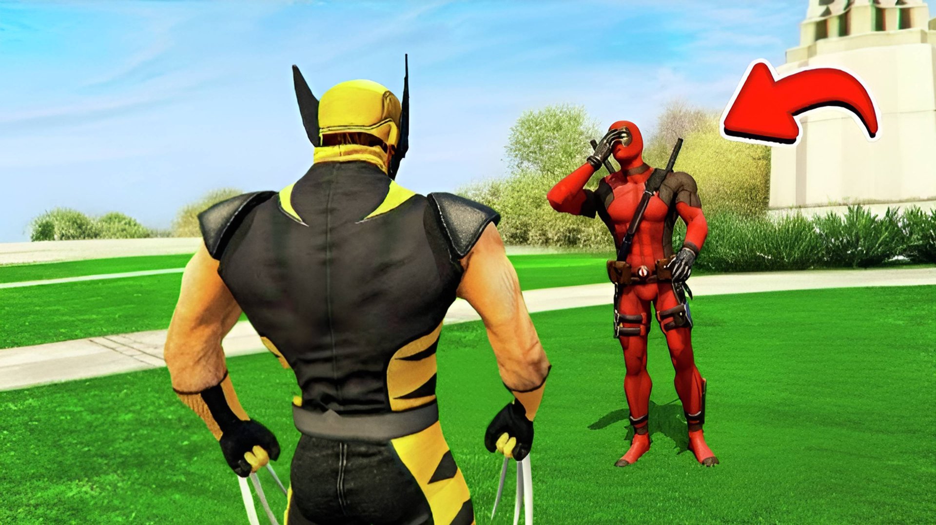 РОСОМАХА ПРОТИВ ДЭДПУЛА в ГТА 5! Deadpool Wolverine и ОБЗОР МОДА GTA 5 ВИДЕО