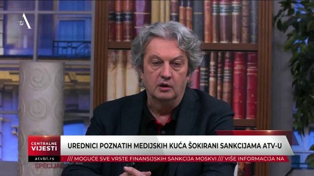 Urednici poznatih medijskih kuća šokirani sankcijama ATV-u