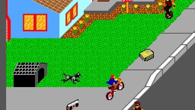 Paperboy (Master System) прохождение
