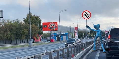 Спас хаги ваги из Poppyplaytime! Настоящий живой говорящий Хагги Вагги рад! #gamelifeshow #SHORTS