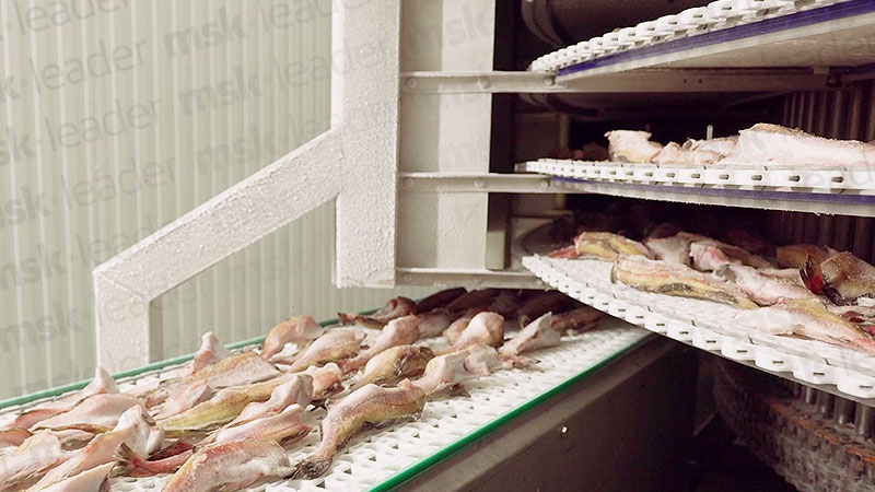 Спиральный фризер для рыбы