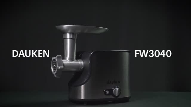 Видеоинструкция: Мясорубка электрическая DAUKEN FW3040