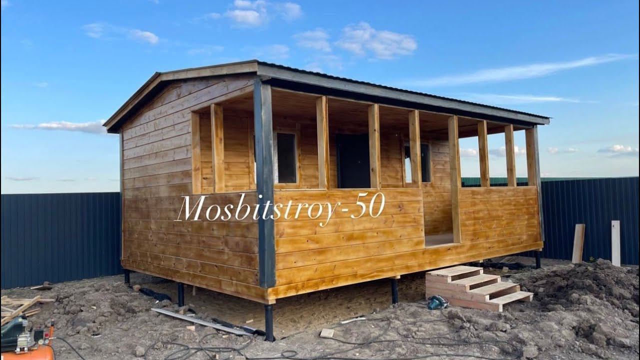 Дачный дом 7х5м. Обзор