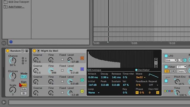 Обзор Ableton Live Random