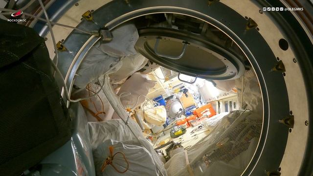Типичный день на МКС в модуле МИМ1