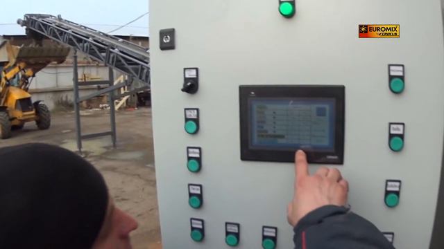 БЕТОННЫЙ ЗАВОД EUROMIX CROCUS | Корректировка кол-ва воды село Никитское