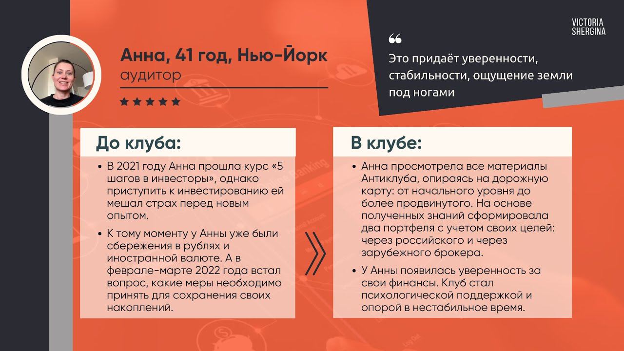 Анна: В клубе ты не один, у тебя есть профессиональные помощники