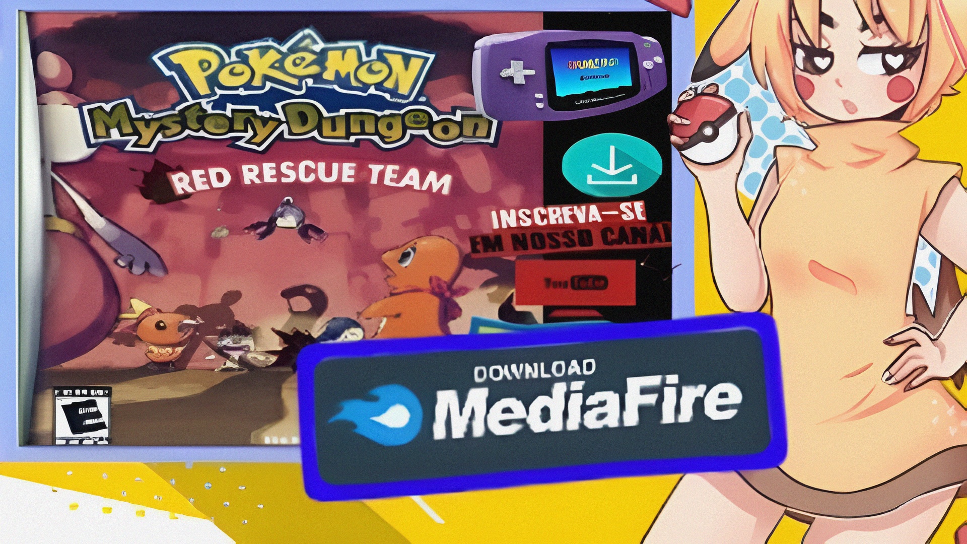 Pokemon Mystery Dungeon PT-BR (PT-BR) GBA - 3mulador 4ndroid