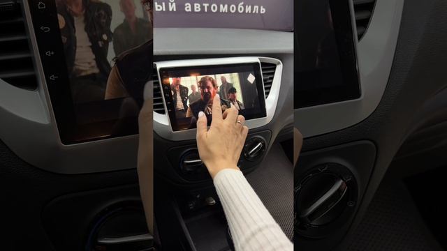 Установка андроид магнитолы на Hyundai Solaris 2 до и после