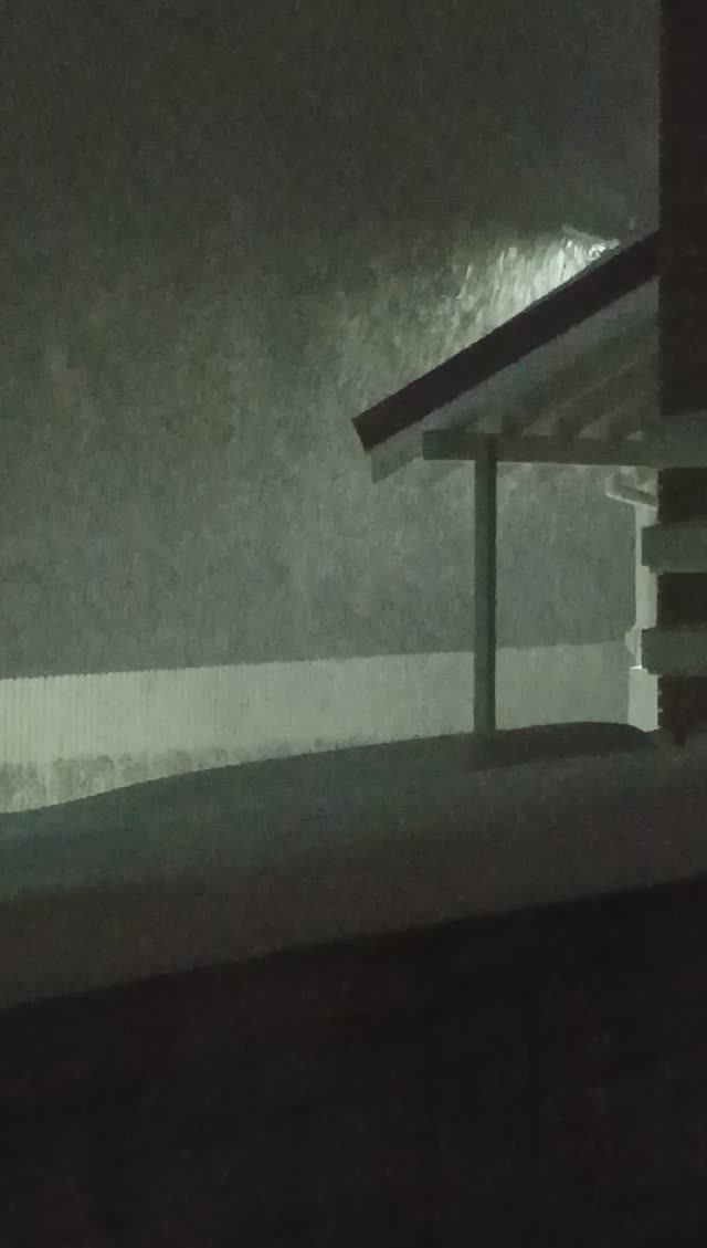 Зимний снегопад