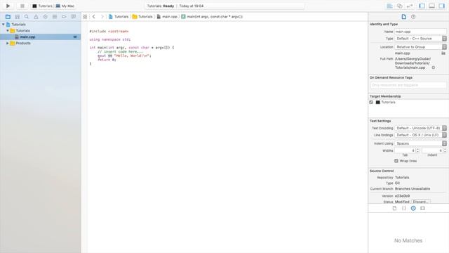 Уроки C++ с нуля  Урок #2 - Первая программа на С++.mp4