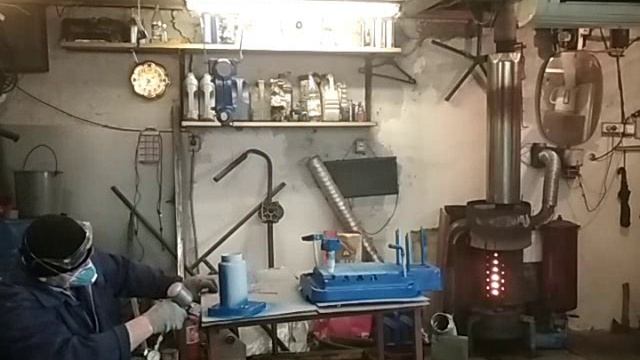 сверлильный - ремонт, покраска.flv