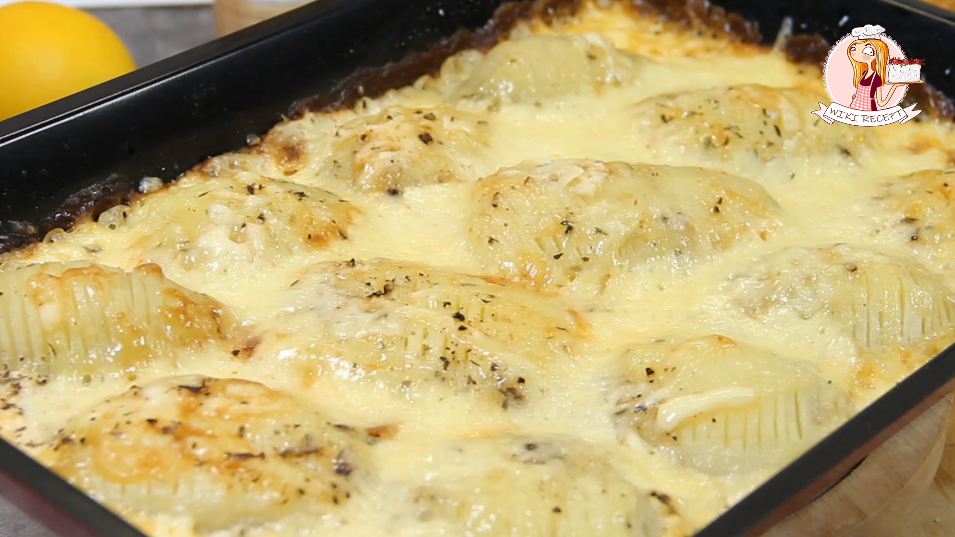 Нежнейшая картошка! КАРТОШКА-ГАРМОШКА по-новому: в СЛИВКАХ с СЫРОМ. Wiki Recept