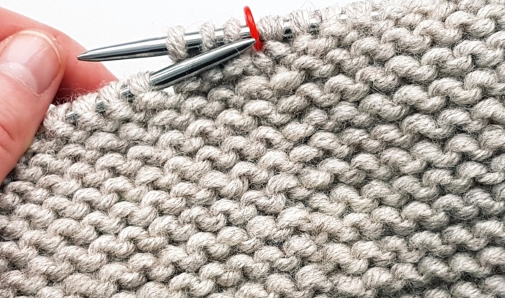 6/22 Платочная вязка по кругу без шва // Мастер класс // Вязание спицами