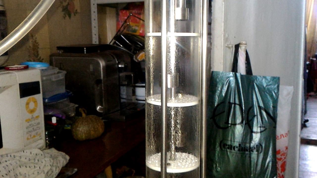 Выход на барботаж