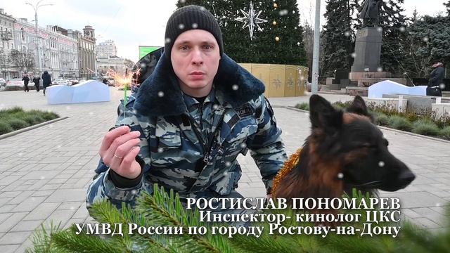 В ГУ МВД России по Ростовской области стартовал проект "С Новым годом!"